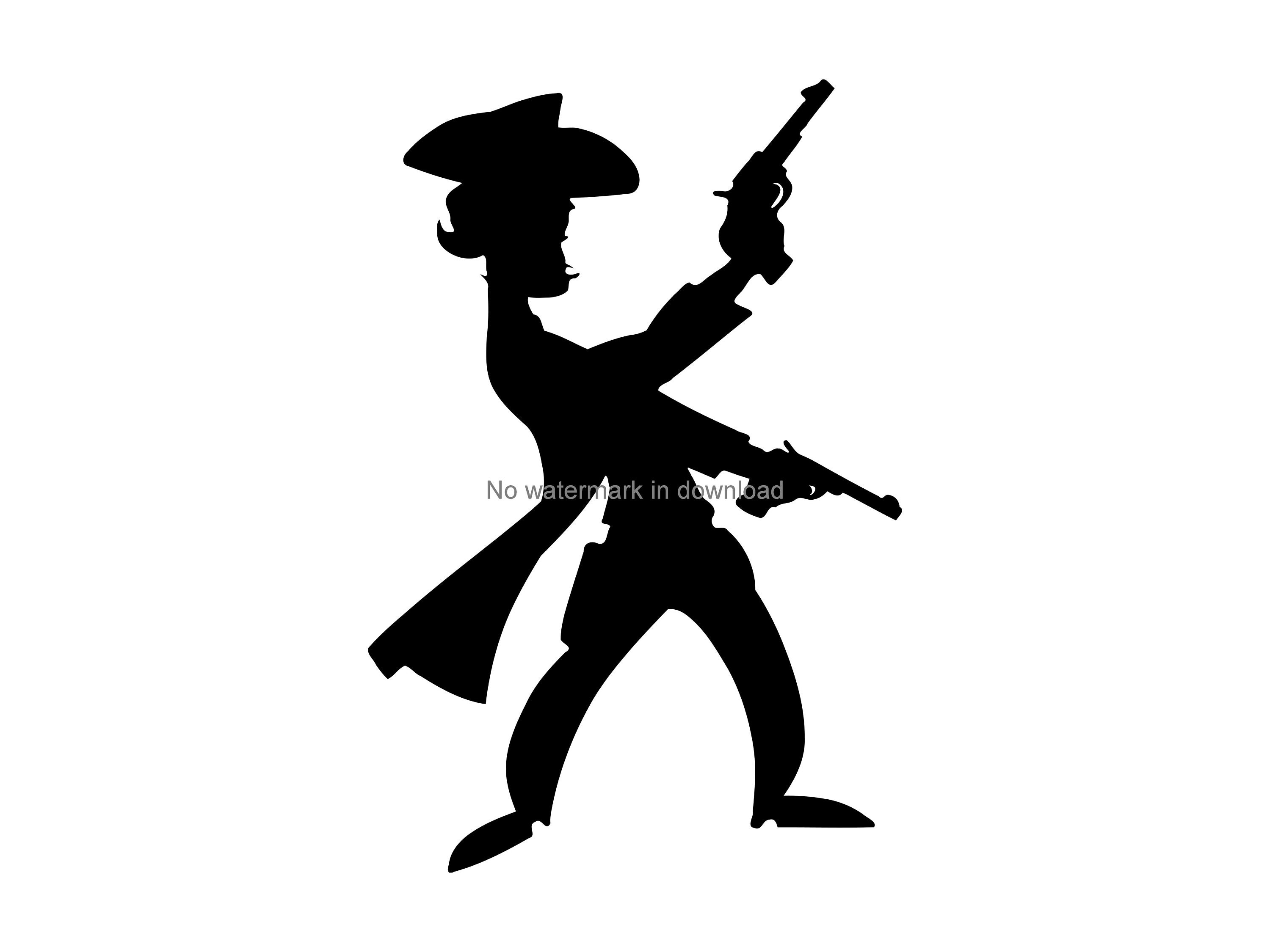 Clip Art Art & Collectibles Silhouette Eps Png Shirt design Cowboy Wall ...