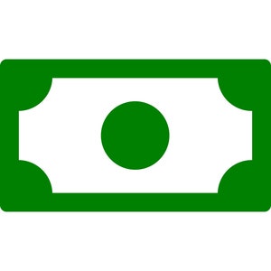 Blank Dollar Bill Clip Art