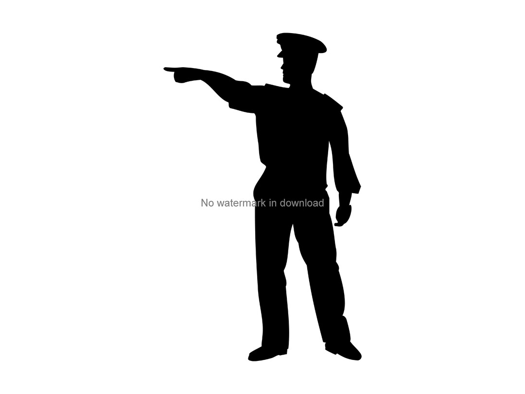 Policeman Svg Printable Image, Police Man Svg Dxf Png, Police Officer ...