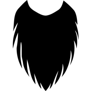 Beard Svg Clipart Cutting File Beard Picture Printable Art Vector ...