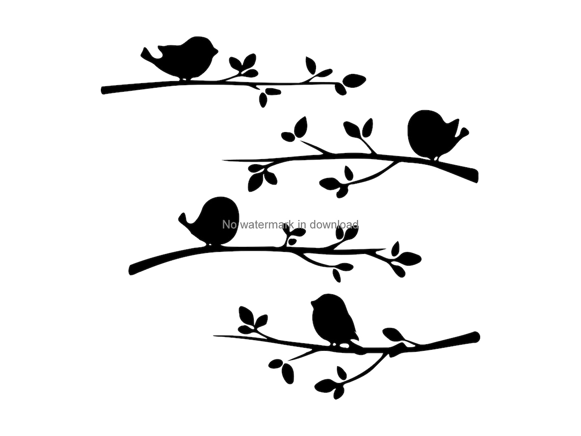 Birds Svg Design Birds Cutting Cut Files Birds Svg Image | Etsy
