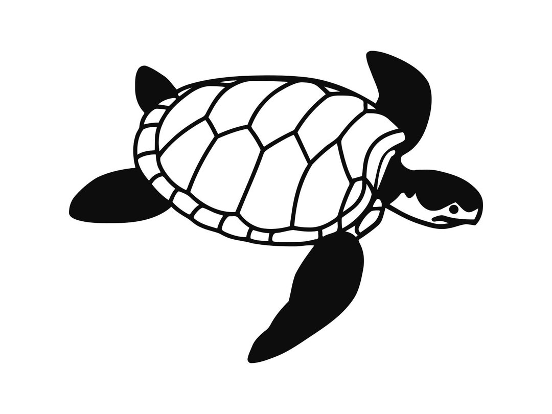 Turtle Svg Sea Turtles Clip Art Svg Files Sea Turtle Clipart Etsy Canada