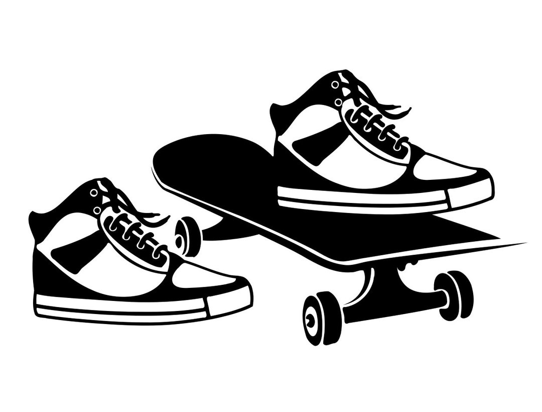 Skateboard Svg, Skateboarding Svg, Skateboard, Skateboarding, Clipart ...