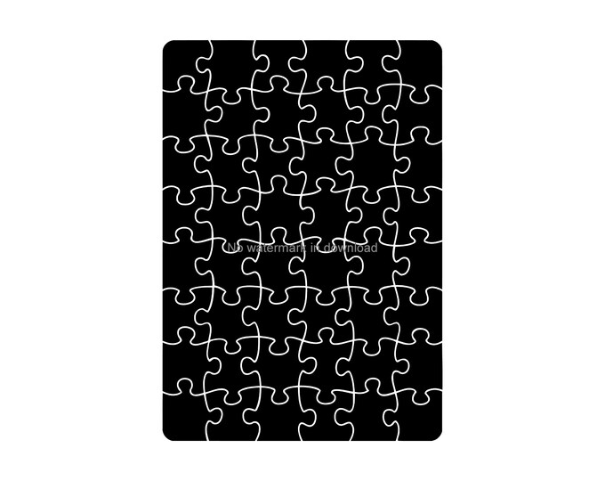 SVG Cut File, Puzzle 10x8 SVG Cut File, Svg File for Cricut, Instant ...