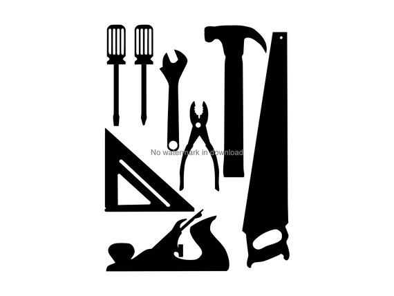 Tools Vector Tools Printable Images Tools Instant Download | Etsy