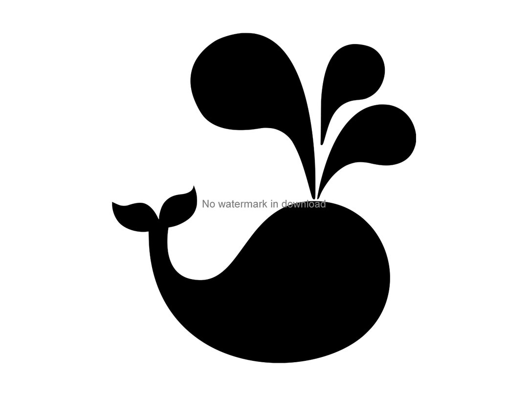 Whale Svg Cut Files, Whale Svg Image, Whale Iron on Svg, Whale Svg ...
