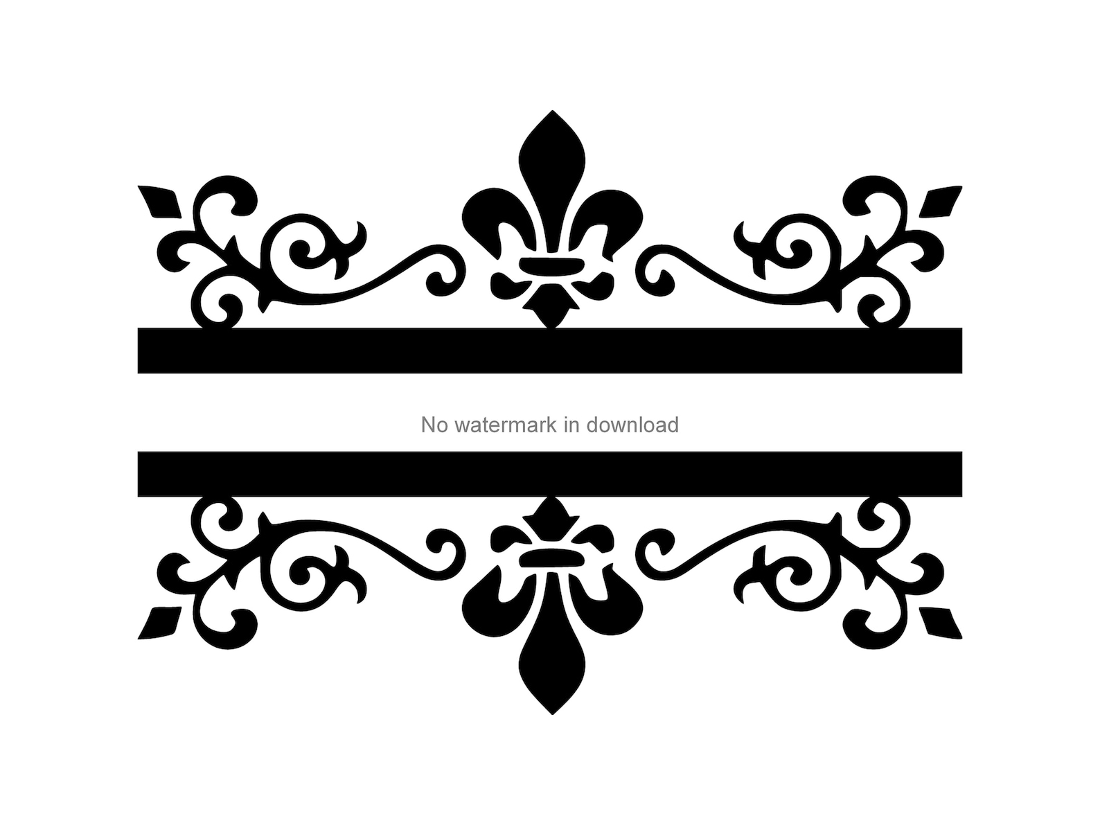 Name Border Dxf Clipart Name Border Svg Clipart Image Name | Etsy