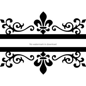 Name Border Dxf Clipart, Name Border Svg Clipart Image, Name Border ...