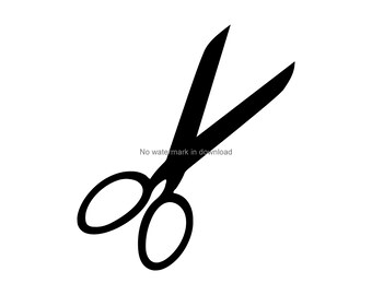 Scissors Dxf File | Etsy