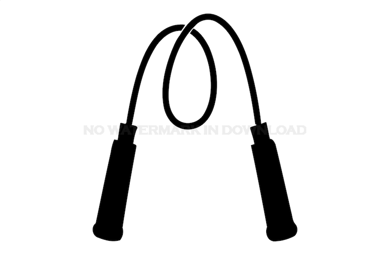 Jump Rope Clipart Image Digital Download Jump Rope Clip Art - Etsy UK