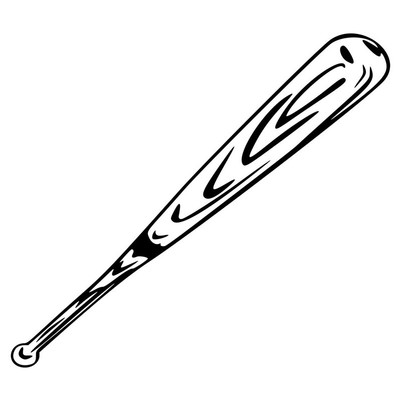 Baseball Bat Svg - Etsy