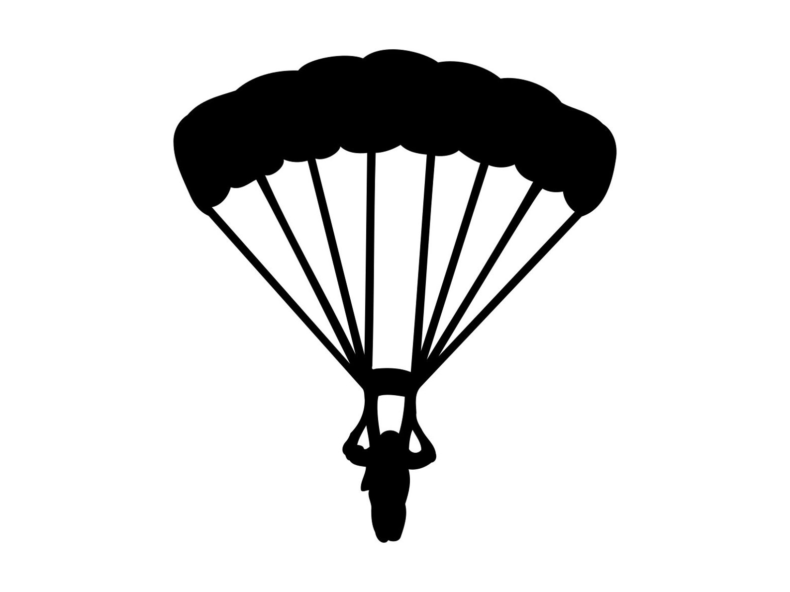 Parachute Svg Skydiving Svg Parachuting Cutting File Parachute - Etsy
