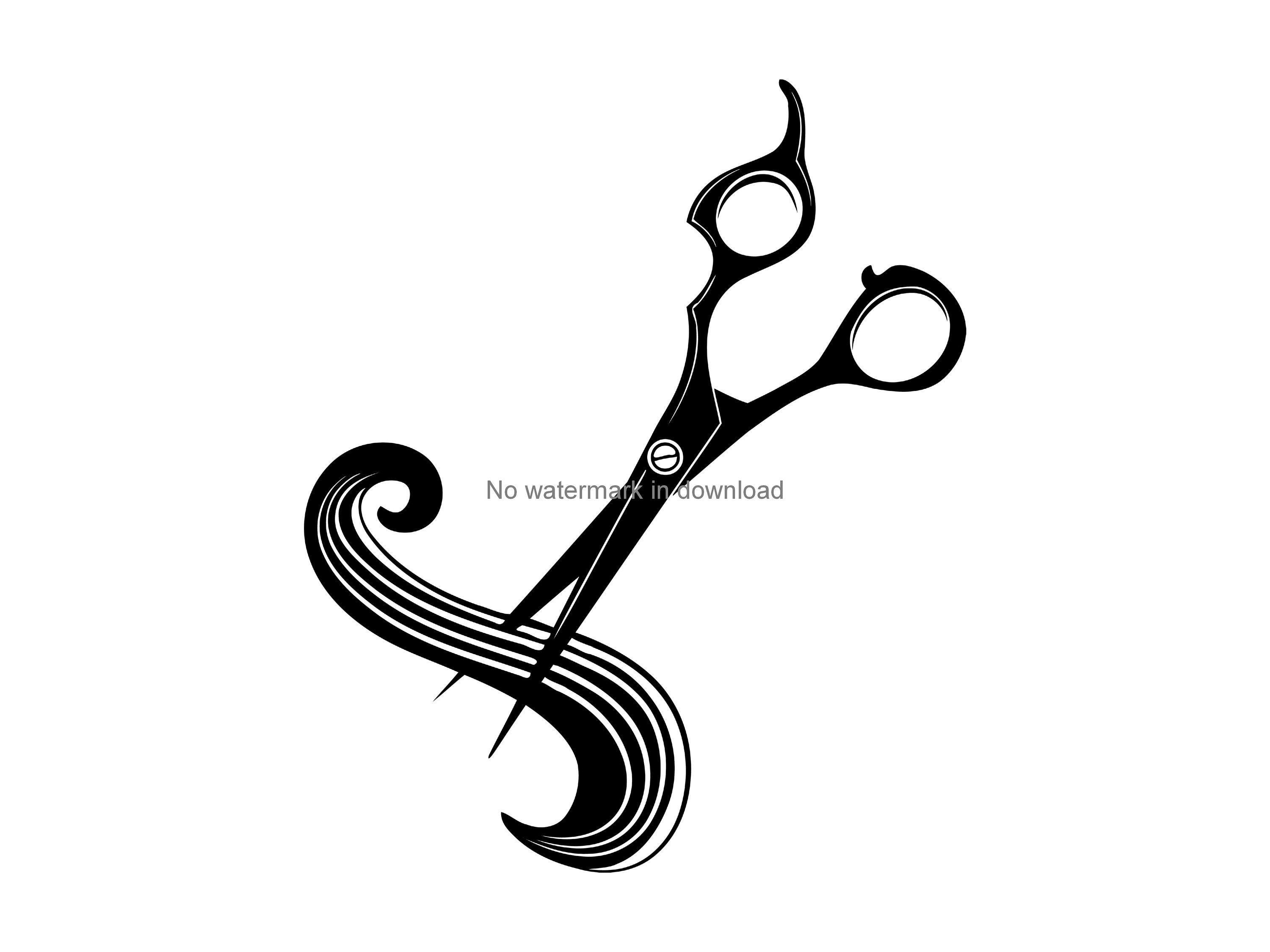 Hair Stylist Scissors Clip Art