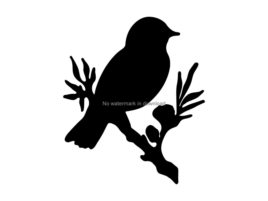 Bird Cut Files Bird Svg Clipart Bird Printable Images Bird - Etsy
