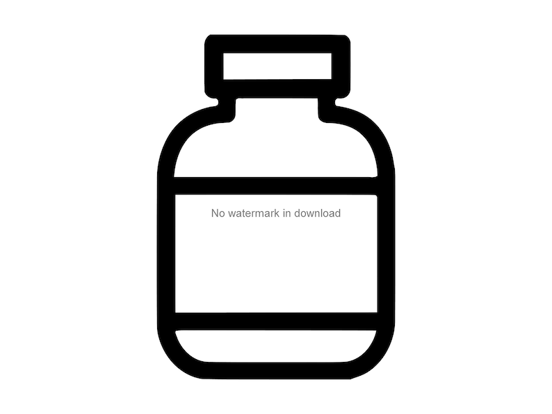 Pill Bottle SVG Cut Files: Clipart Bundle (digital Download) - Etsy