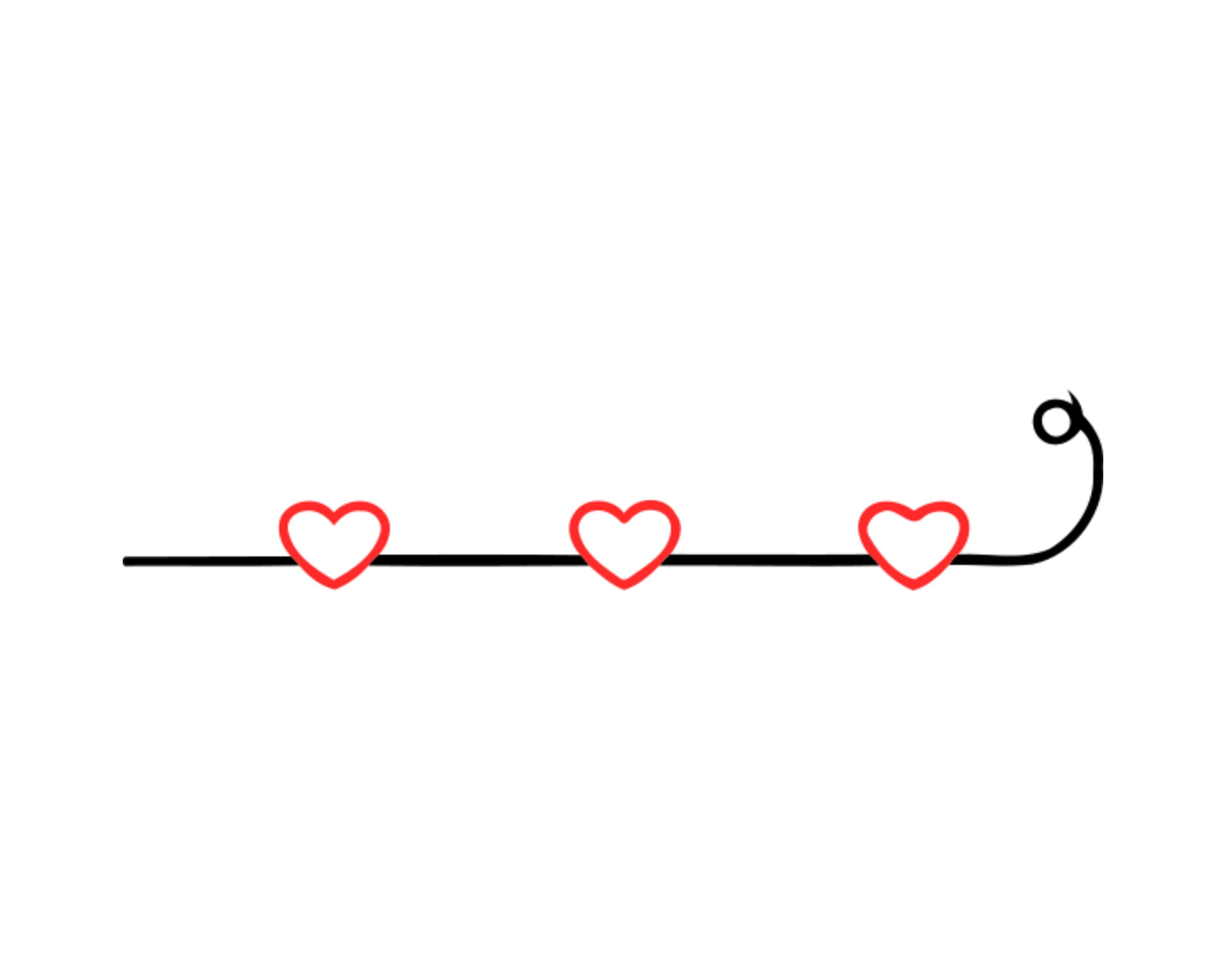 Heart Border Horizontal