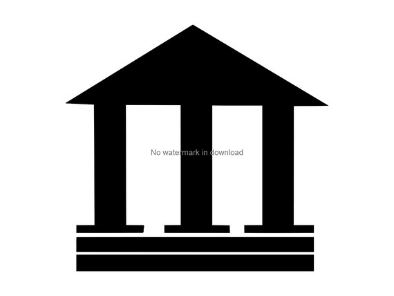 Bank Svg Vector Bank Cut Files Bank Cutting Files Bank | Etsy