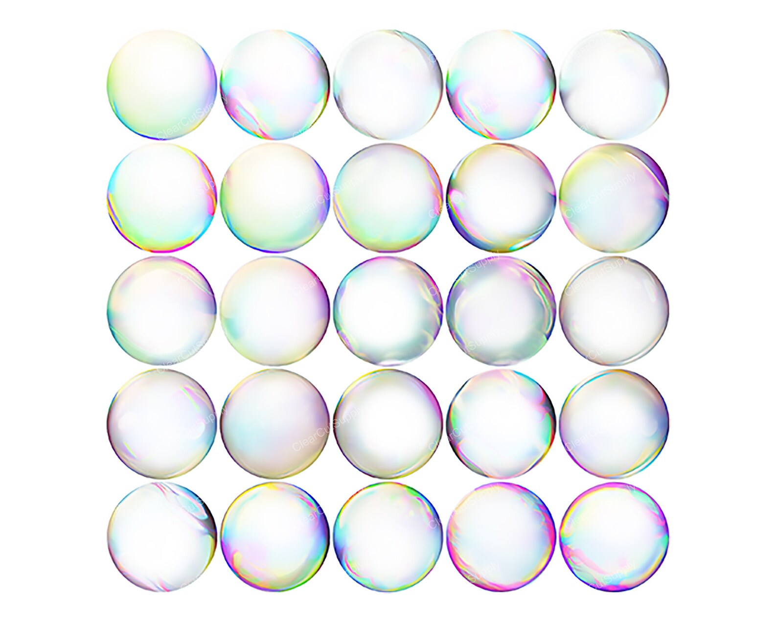100 Clear Bubbles Transparent PNG Photography Overlay 1800 Pixels ...