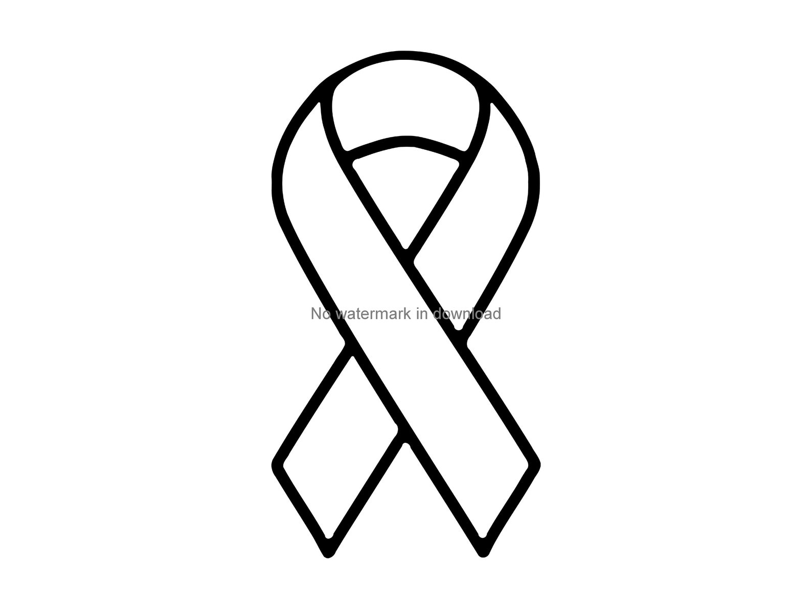 Cancer Ribbon SVG Cut File: Vector Clipart (digital Download) - Etsy