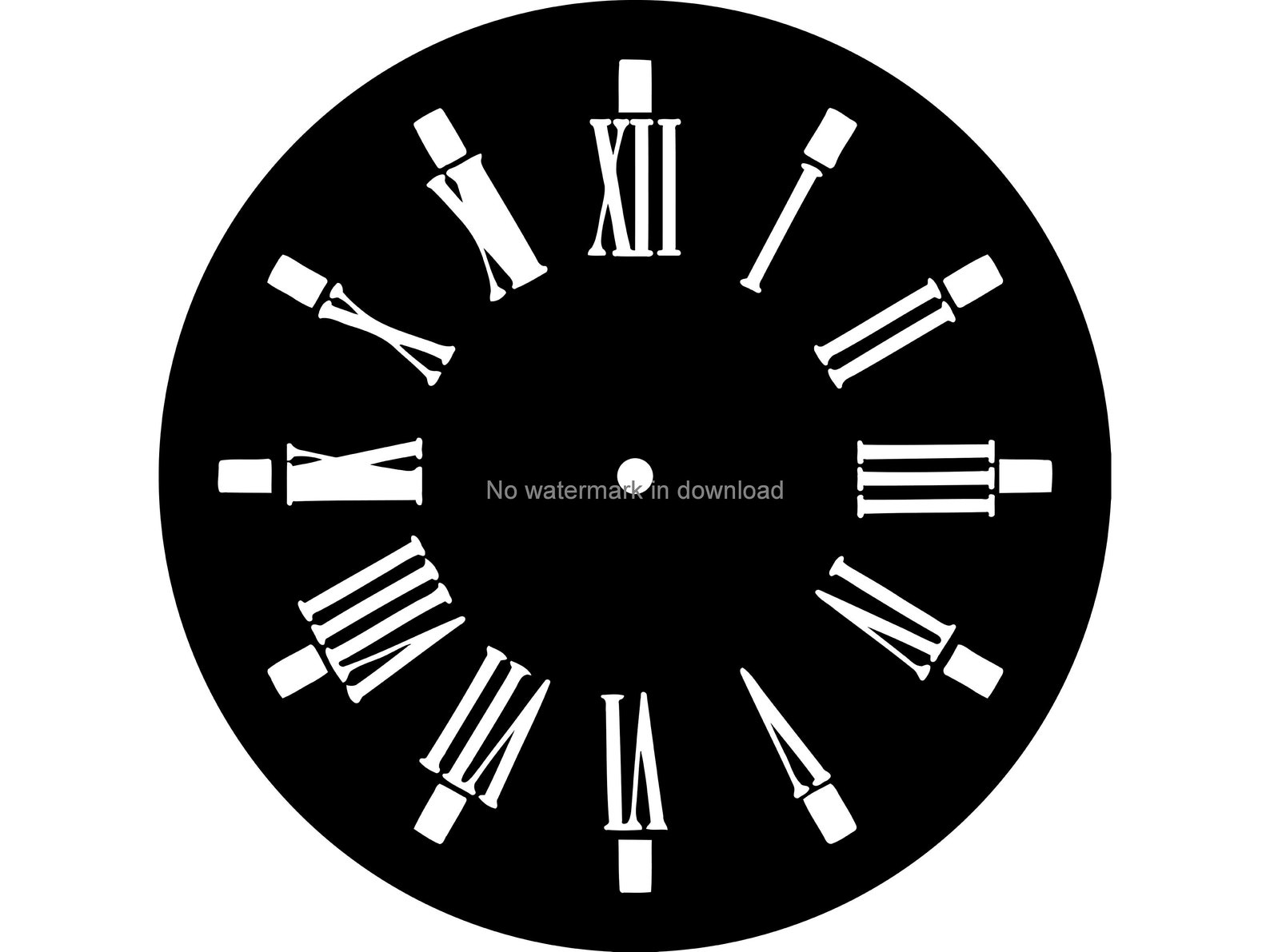 Clock Face Png Clock Face Vector Image Clock Face Image | Etsy