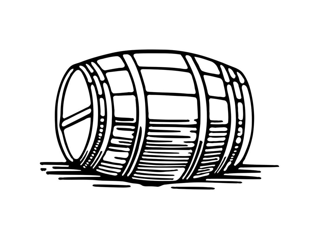 Wooden Barrel Svg Beer Keg Svg Cutting File Clipart Wine Barrel Png ...