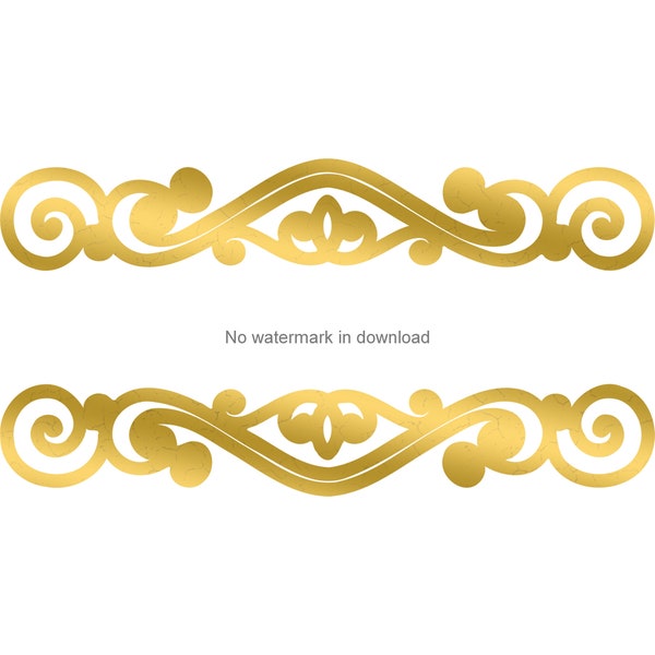 Gold Border Labels - Etsy