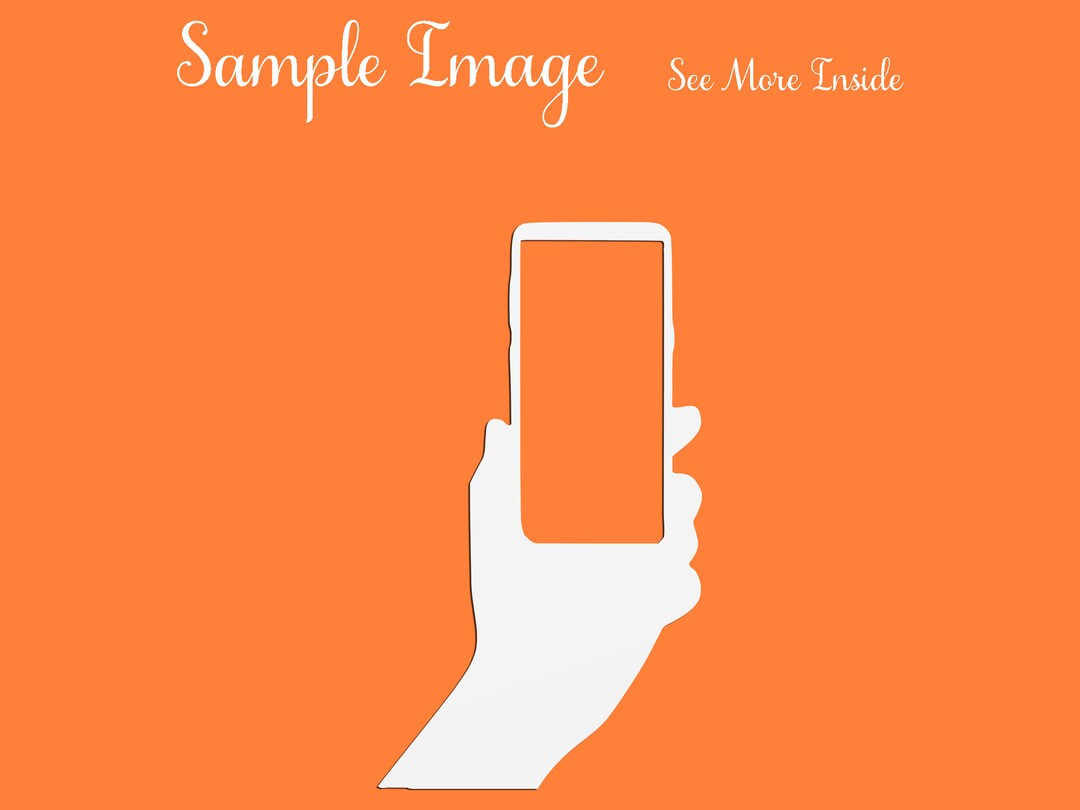 Cell Phone Svg Clipart, Cell Phone Dxf File, Cell Phone Vinyl Cut File ...
