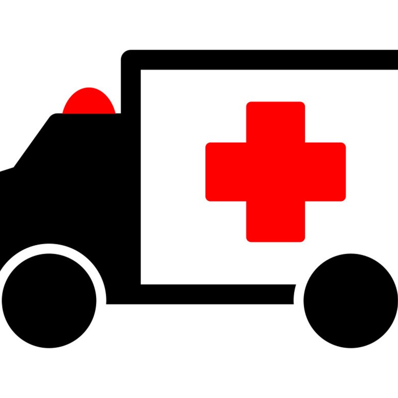 Ambulance Svg - Etsy