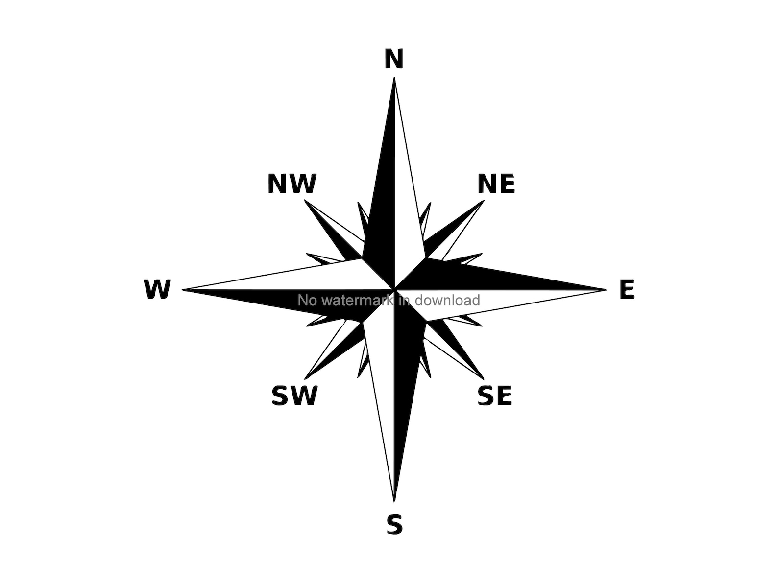 Compass Rose Svg Vector Compass Rose Image Svg Compass Rose - Etsy Canada