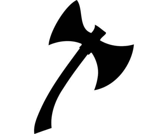 Medieval Battle Axe Clipart