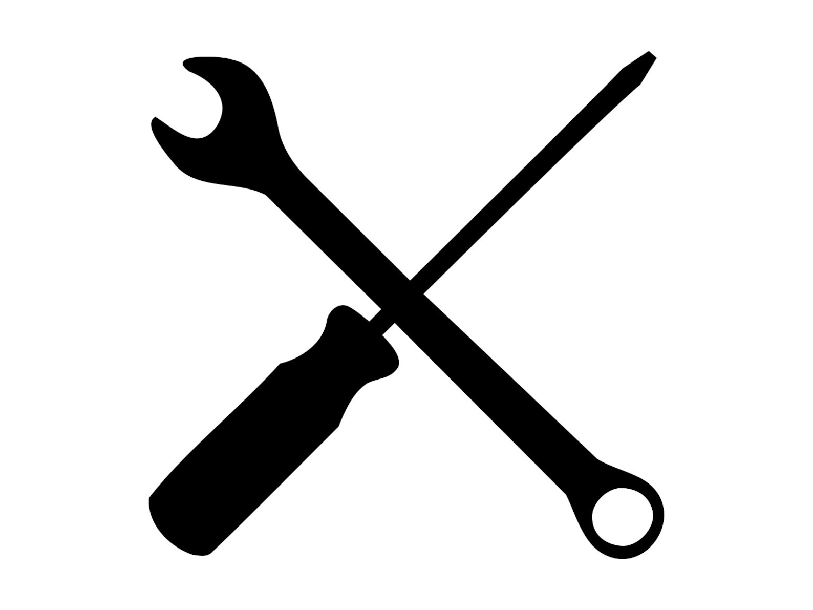 Tools Logo Svg Tools Sign Svg Screwdriver Wrench Silhouette Cutting ...