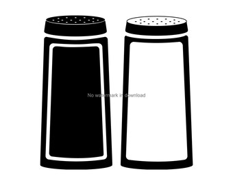 Salt Pepper Svg - Etsy