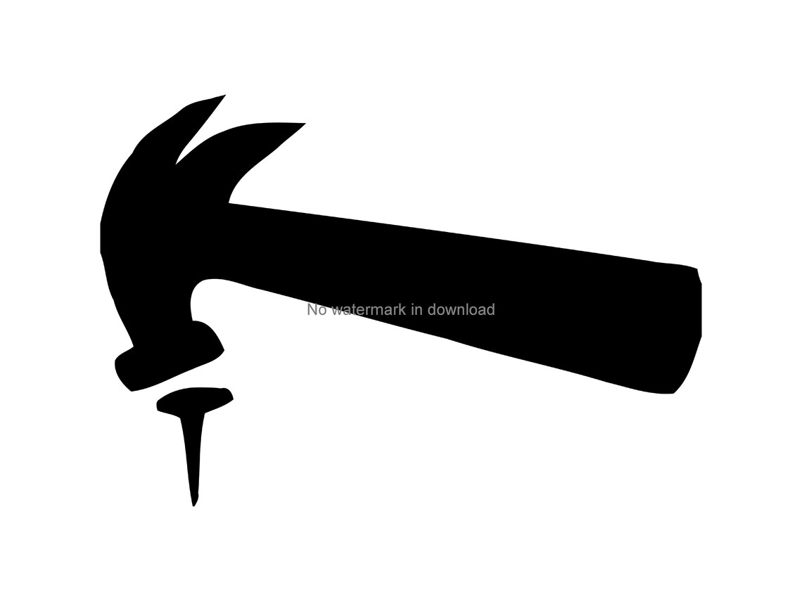 Hammer Svg Vinyl Cut File Hammer Scrapbooking Hammer Image | Etsy