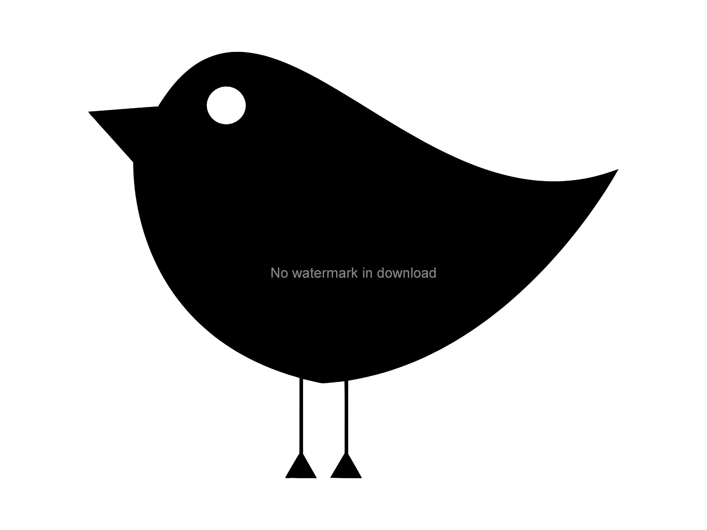 Little Bird Svg Cutting File Bird Clipart Bird Chickadee | Etsy India