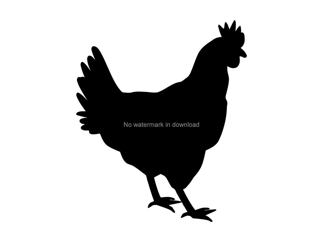 Hen Svg Design, Hen Svg Cutting Files, Hen Laser Svg, Hen Png, Hen ...