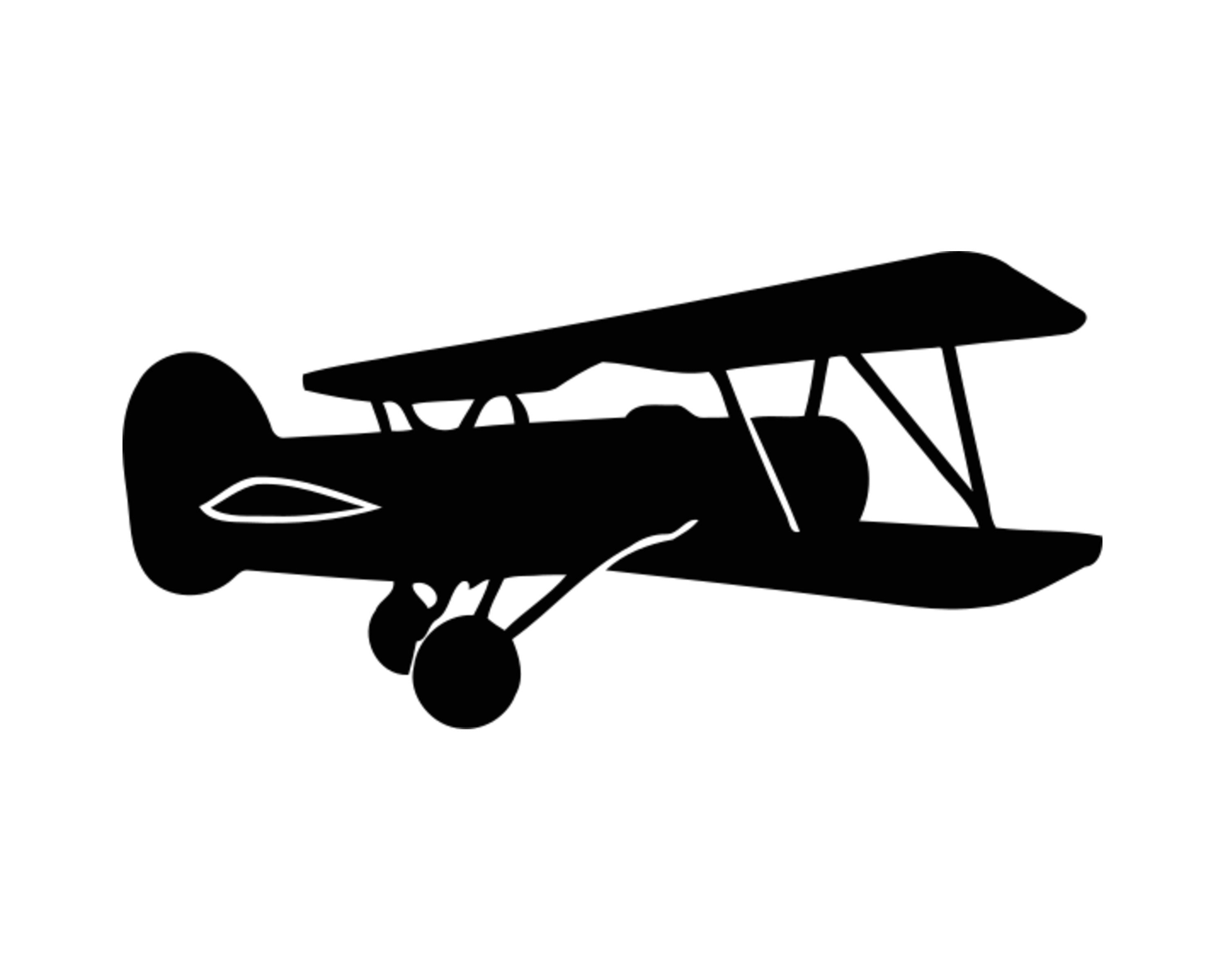 Biplanes Clipart