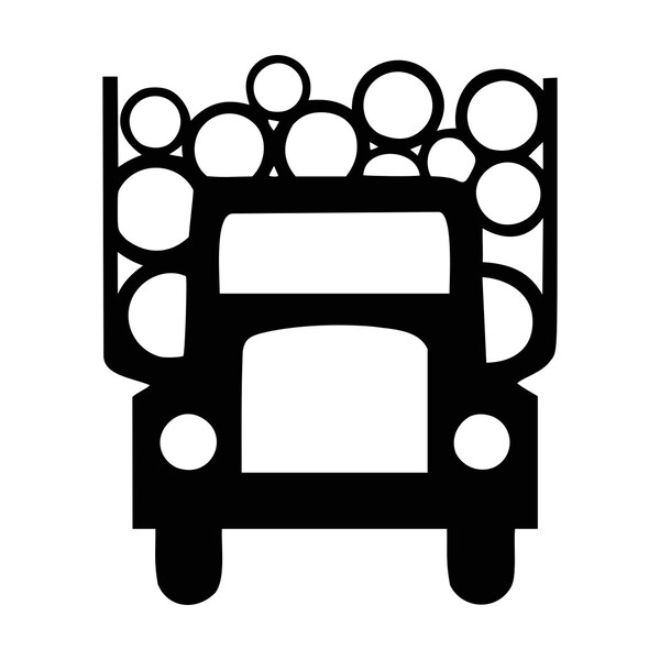 Truck Logging Svg - Etsy