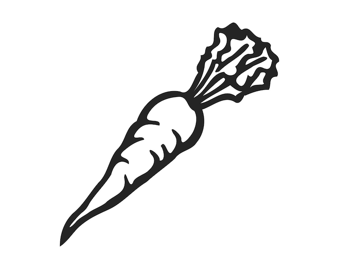 Carrot SVG File, Carrot DXF, Carrot Clipart, Carrot Printable, Carrot ...