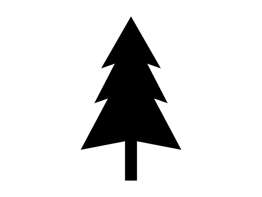 Pine Tree SVG: Christmas Holiday Cut File (digital Download) - Etsy
