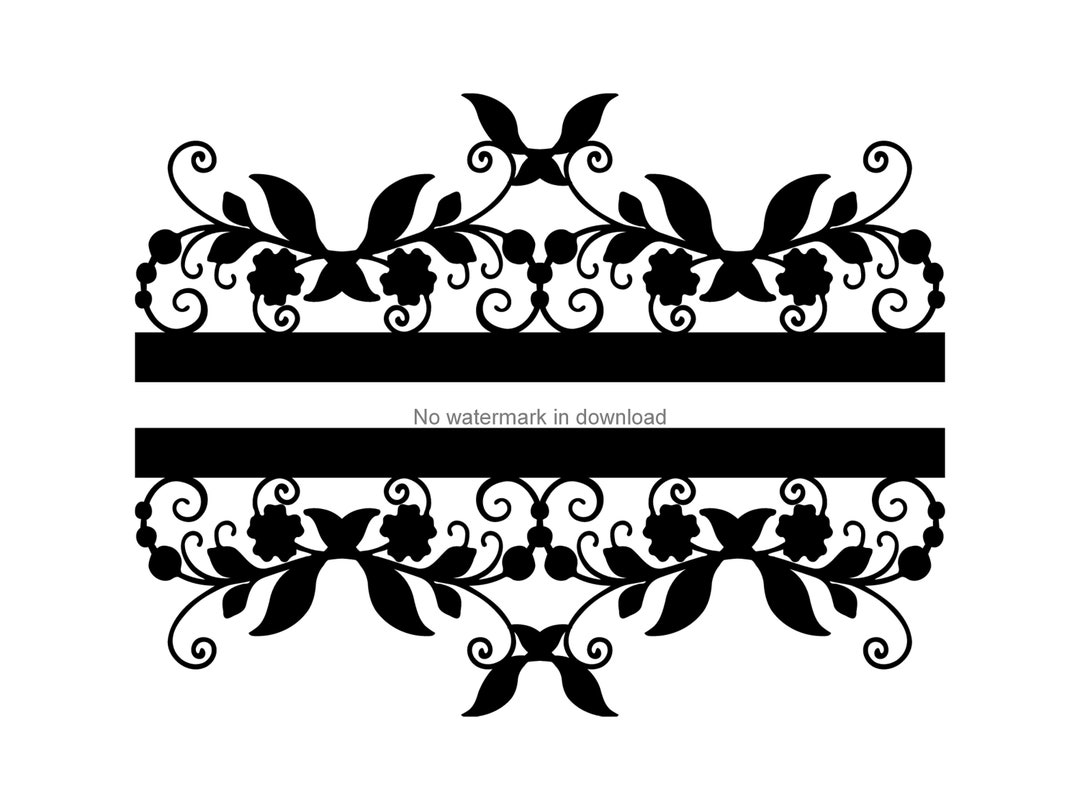 Name Border Clipart, Name Border Printable Images, Name Border Dxf ...