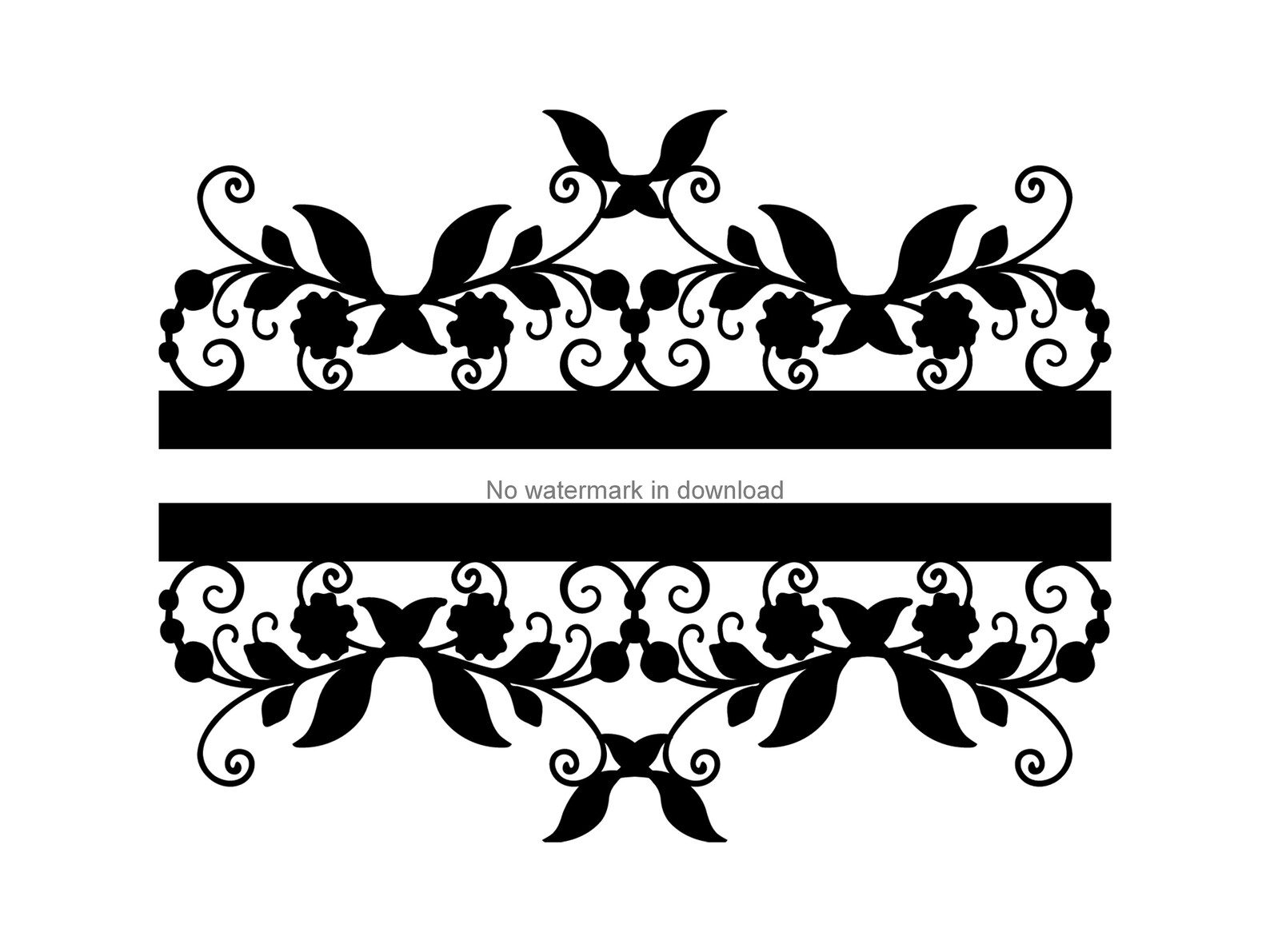 Name Border Clipart Name Border Printable Images Name Border | Etsy