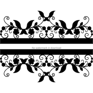 Name Border Clipart, Name Border Printable Images, Name Border Dxf ...