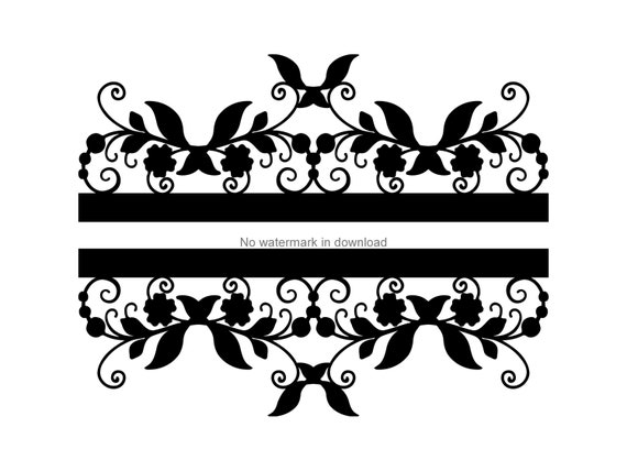 Name Border Clipart Name Border Printable Images Name Border | Etsy