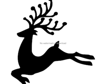 Reindeer Svg Christmas Reindeer Svg Holiday Svg Deer Cut - Etsy