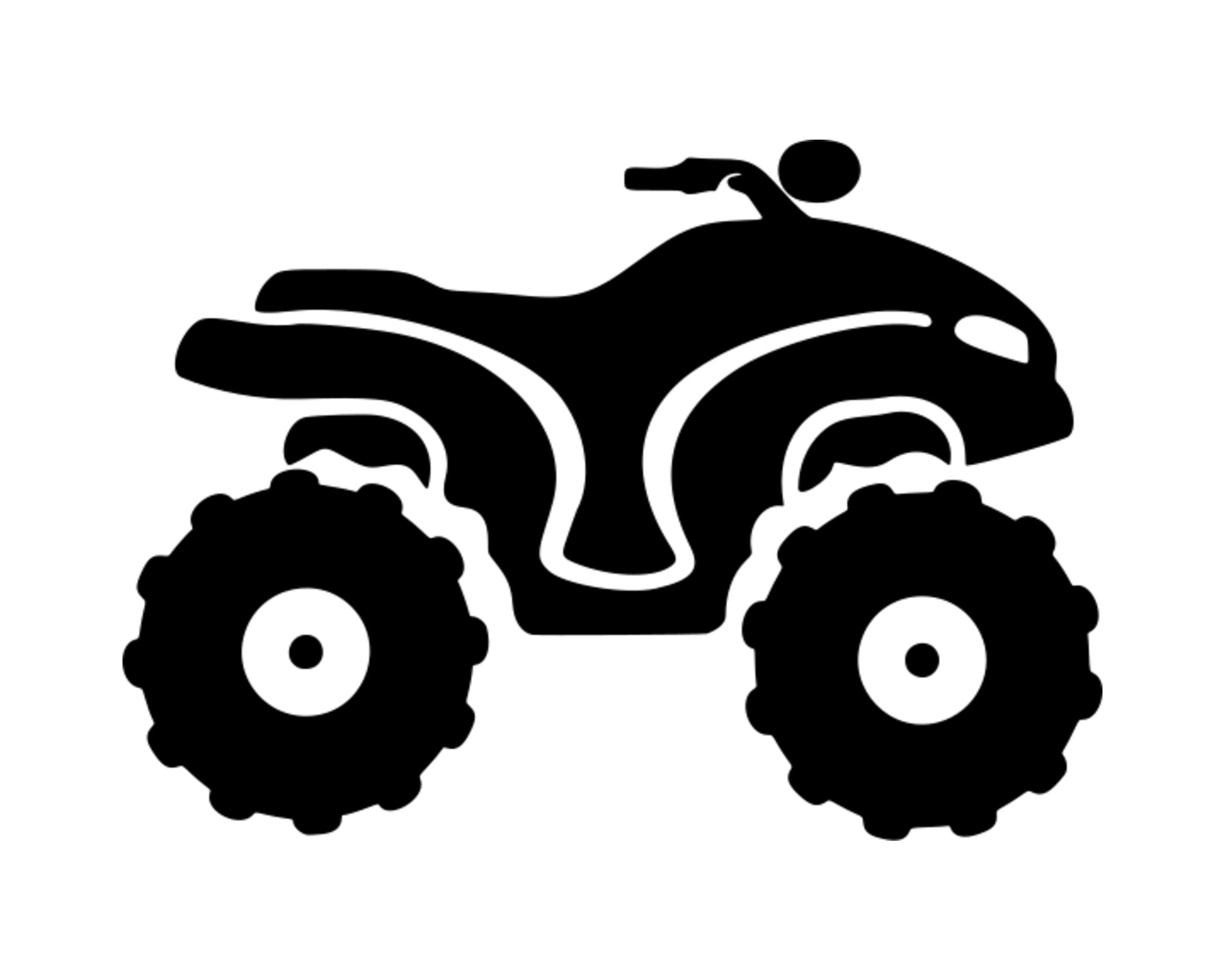 Atv Clip Art Svg Vector Atv Picture Image Png File Cutting - Etsy Canada