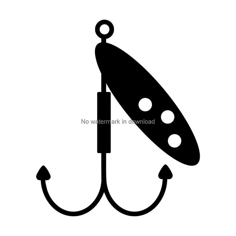 Fishing Lure Svg - Etsy