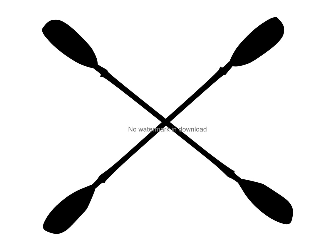 Kayaking Paddles Svg Cutting File Kayak Oars Svg Cutting | Etsy
