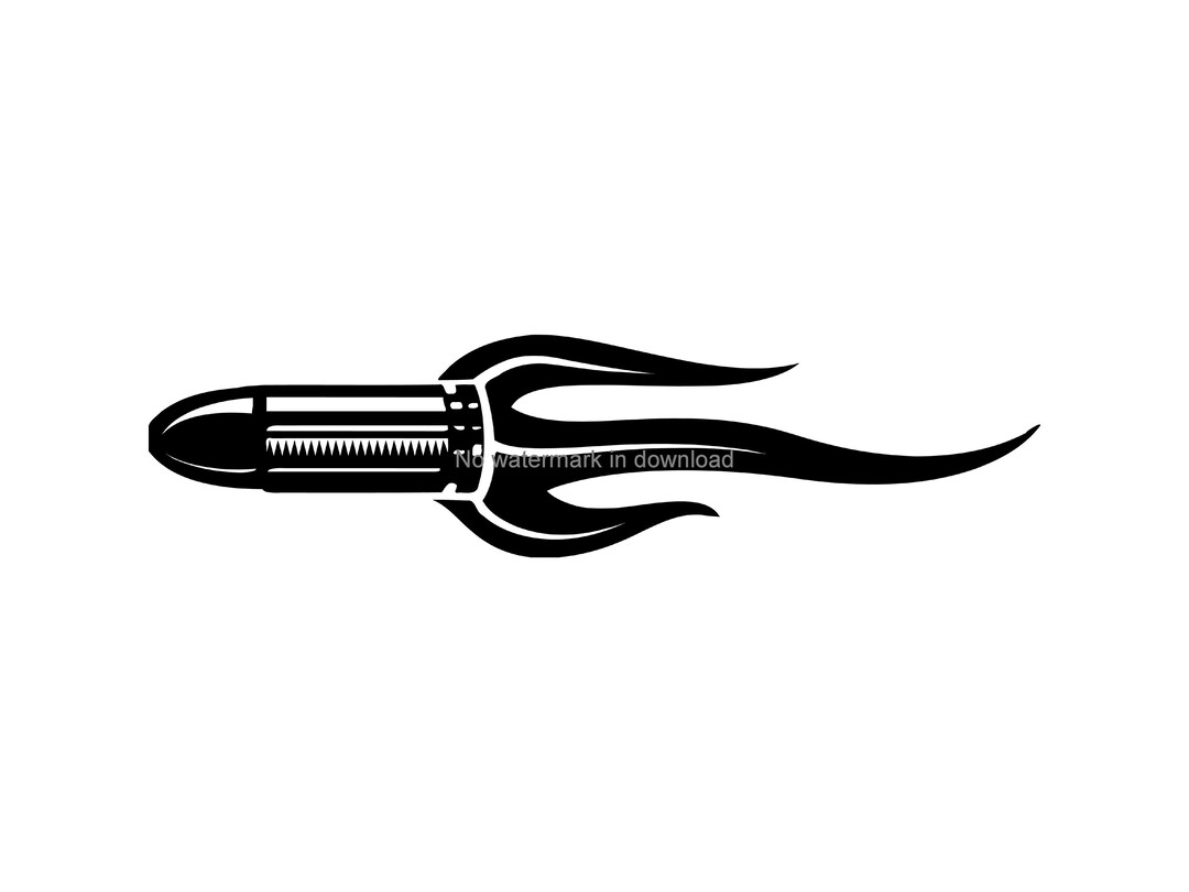 Bullet Clipart Svg, Bullet Dxf Clipart, Bullet Dxf Files, Bullet Dxf ...