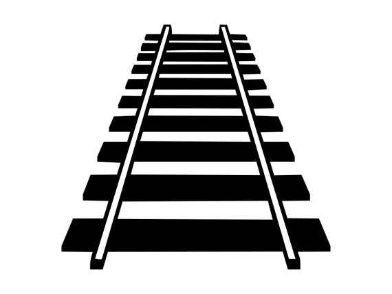 Train Tracks Clip Art