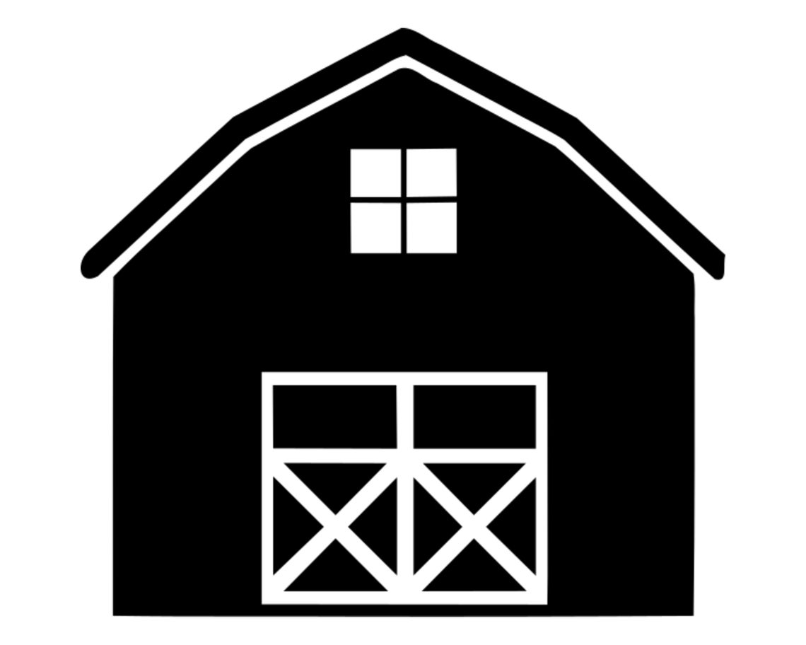 Barn Svg for Crafting Dxf Farm Picture Scrapbooking Clipart - Etsy